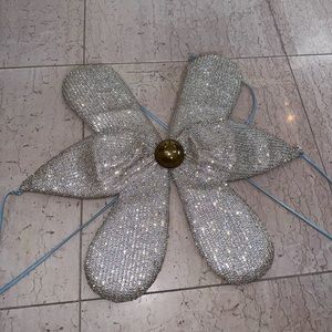AREA | Tops | Area Nyc Crystal Embellished Flower Top Rare | Poshmark